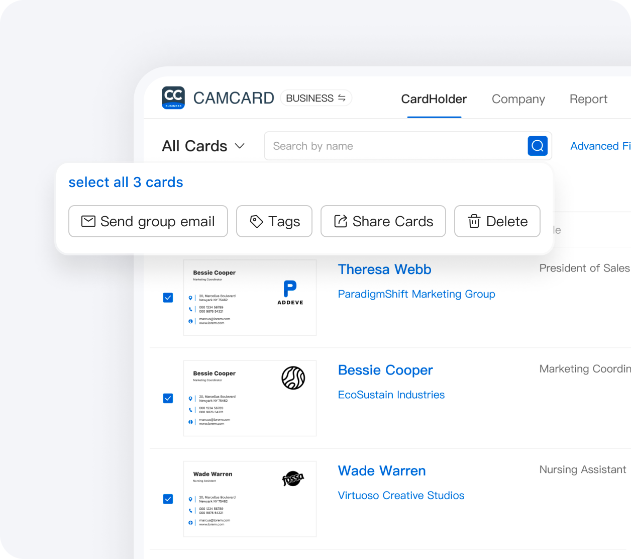 CamCard Business - Best Business Card Management & CRM Integration Tool